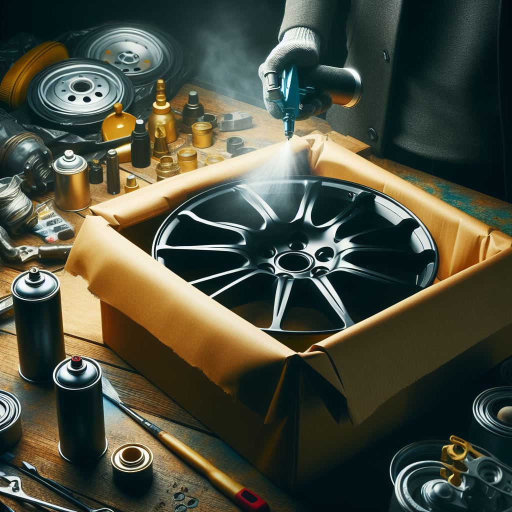 How To Spray Paint Rims Black In 4 Easy Steps